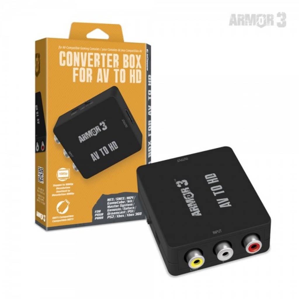 Armor3 Composite AV to HDMI Converter Box | 8-Bit Classics