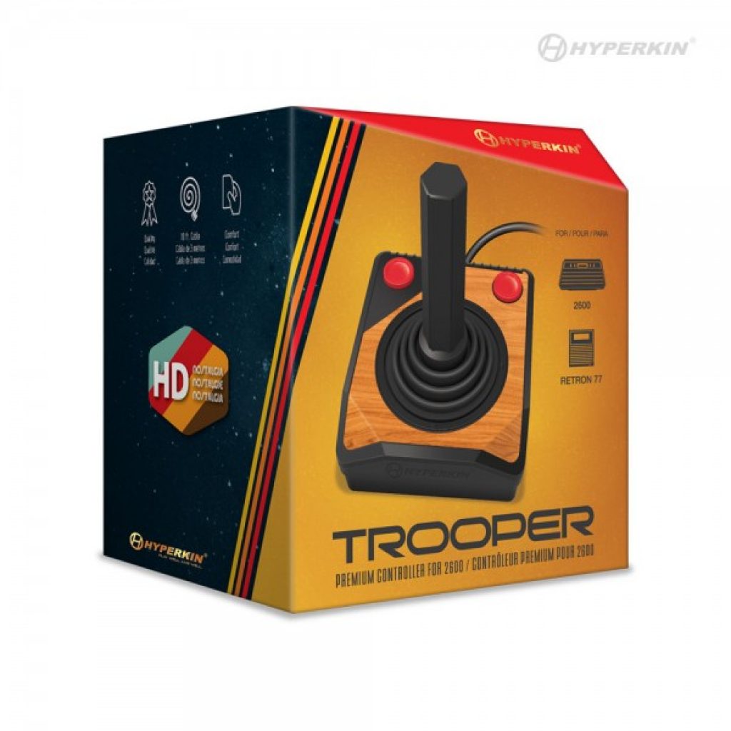 Trooper Premium Controller for 2600/ RetroN 77 | 8-Bit Classics