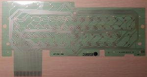Retronics Atari 130XE/65XE Mitsumi Keyboard Mylar (Spring Loaded) | 8-Bit Classics