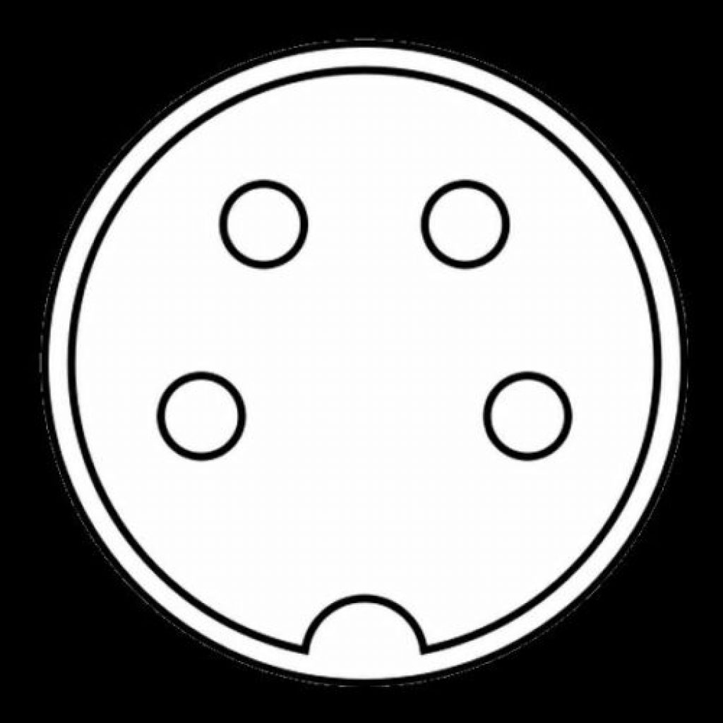 TRS-80 Color Computer 4-Pin DIN Serial Cable | 8-Bit Classics