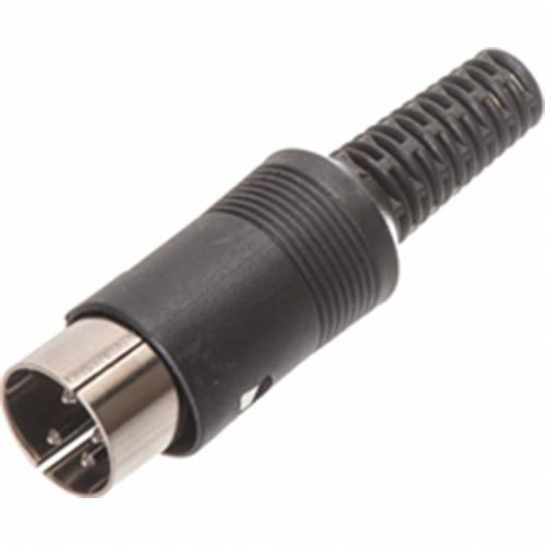 TRS-80 Color Computer 4-Pin DIN Serial Cable | 8-Bit Classics