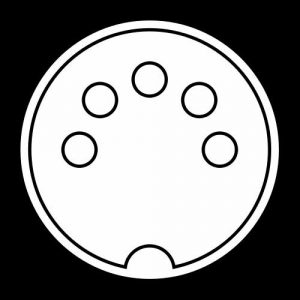 Apple IIc 5-Pin DIN to DB9 Serial Cable (ADTPro Compatible) | 8-Bit ...