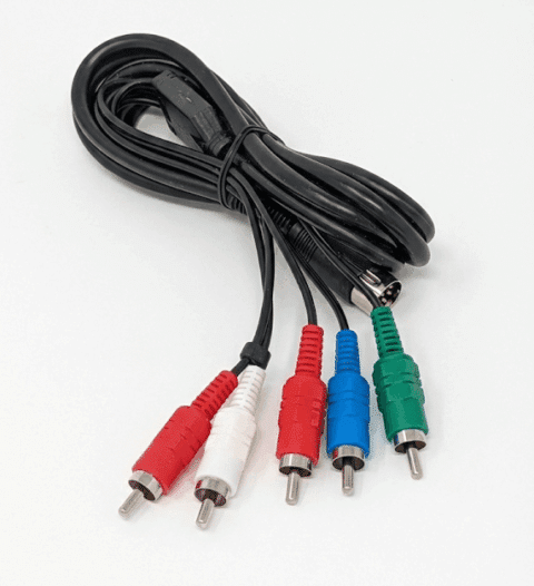 Sigma / Vega SuperGun 8-Pin DIN RGB AV Cable | 8-Bit Classics